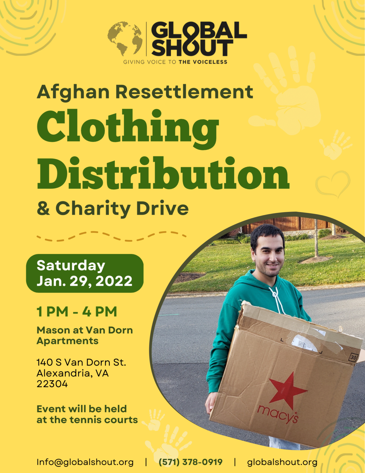 Afghan Resettlement Clothing Distribution Event - Global Shout